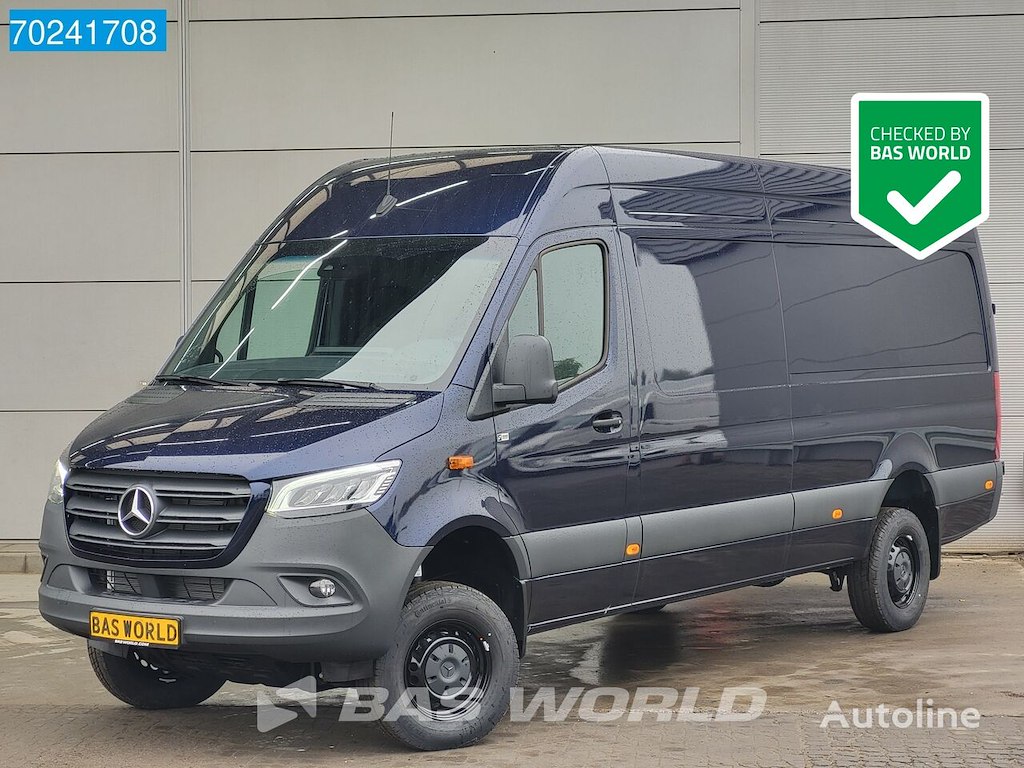 Novi Mercedes-Benz Sprinter 319 CDI Automaat 4x4 L3H2 Blauw Metallic LED Navi Camer laki furgon