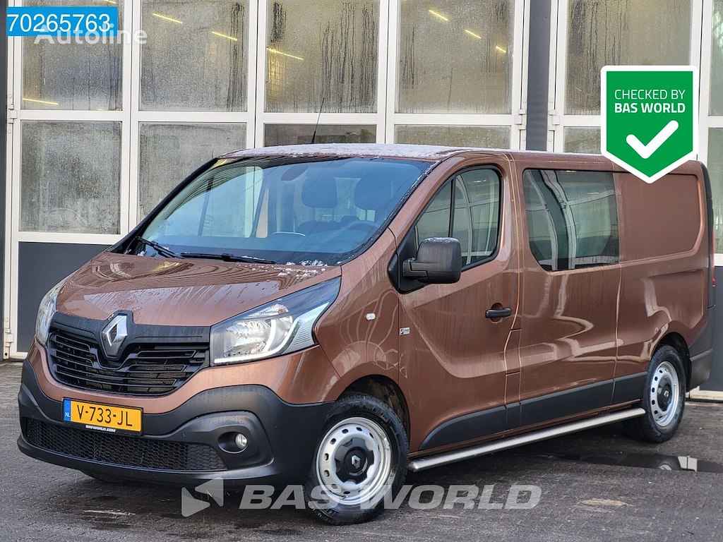 Renault Trafic 120pk L2H1 Dubbel Cabine Navi Camera Airco Cruise Trekhaa laki furgon