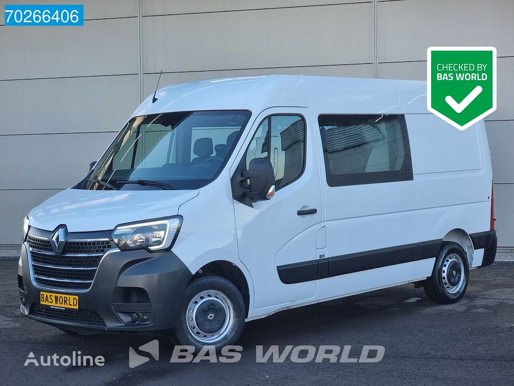 Renault Master 135PK L2H2 Dubbel Cabine Nwe model Airco Cruise Euro6 Dok laki furgon