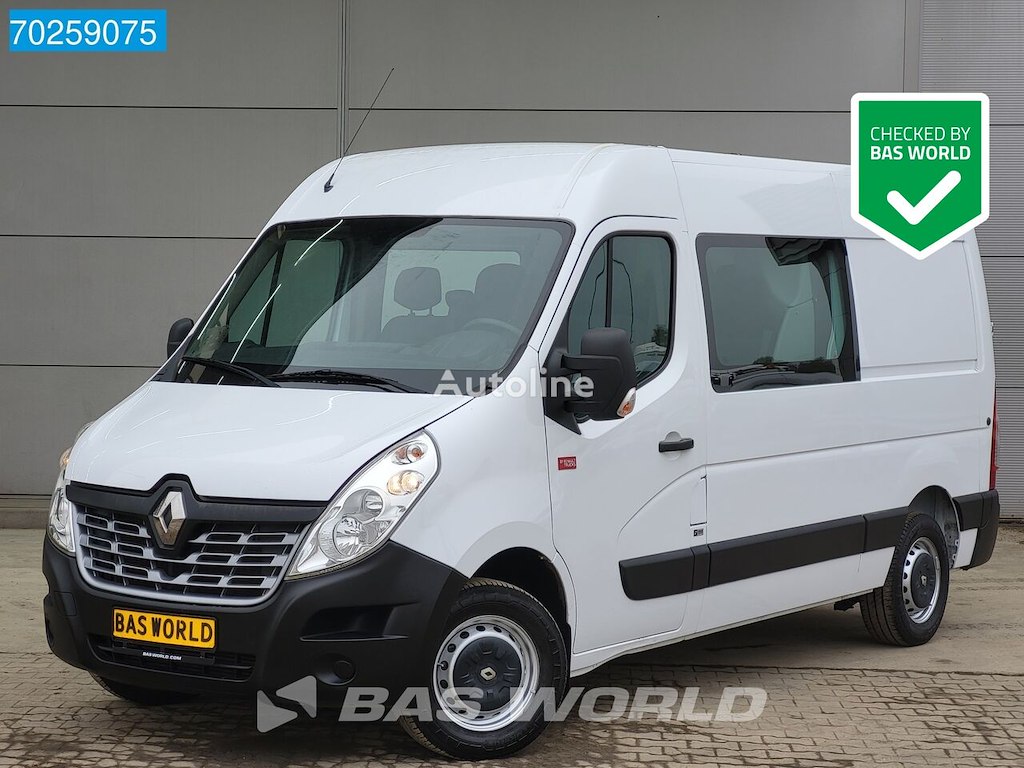 Renault Master 130PK L2H2 Dubbel Cabine Airco Cruise Trekhaak Doka Mixto laki furgon