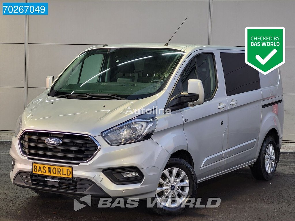 Ford Transit Custom 130PK Automaat Dubbel Cabine L1H1 ACC Camera Trek laki furgon