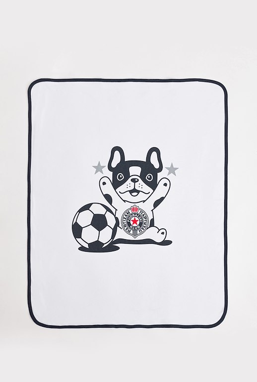 Bebi pamučni prekrivač Partizan buldog