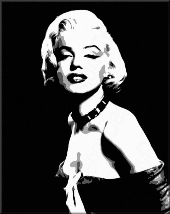 Ručno slikane slike na platnu Pop Art Marilyn MONROE