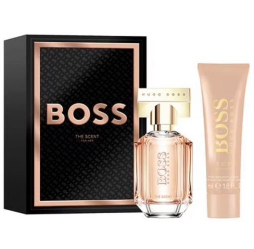 HB Set Boss The Scent 2016 W 30ml edp + 50ml BL