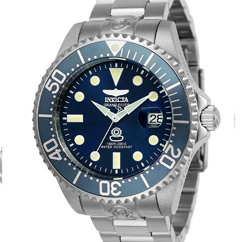 Invicta sat 24765 Pro Diver Men 47mm Stainless Steel Automatic