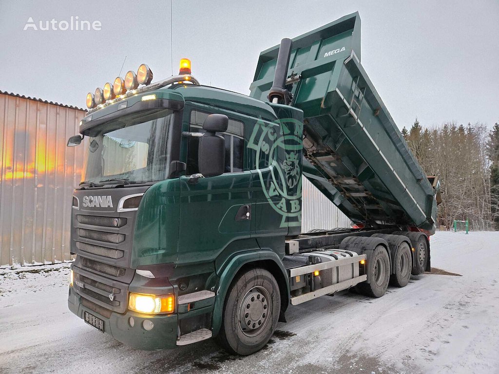 Scania R580LB8X4*4HNB + VIBRA kiper