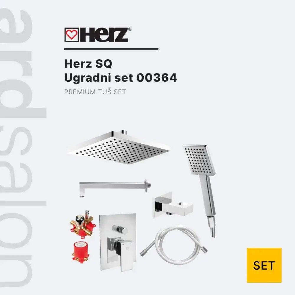 Herz Sq – Ugradni set Duo ugradni q191 – 00364