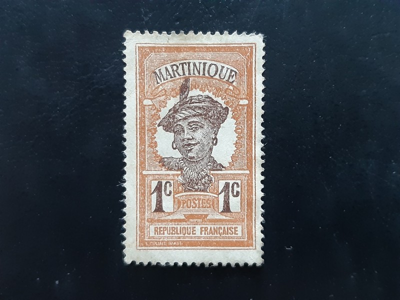 FRANCUSKA KOLONIJA MARTINIQUE 1908