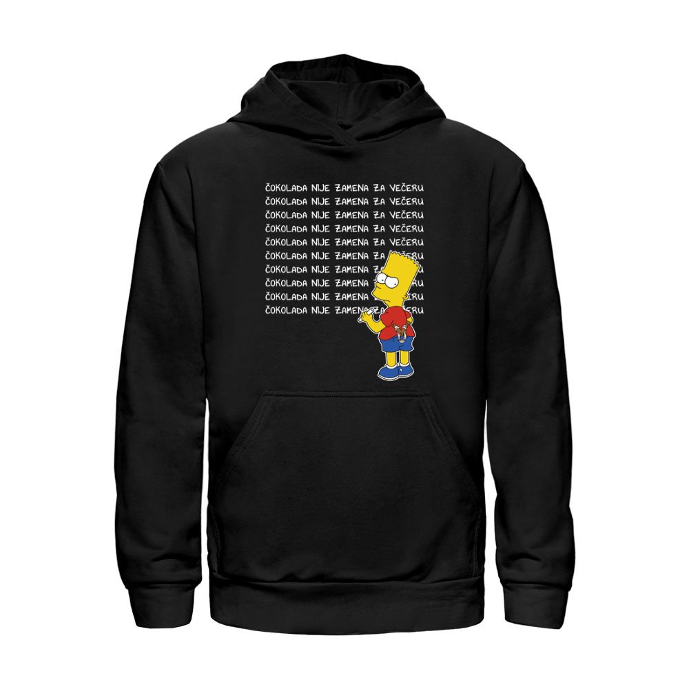 Bart Simpson piše na tabli