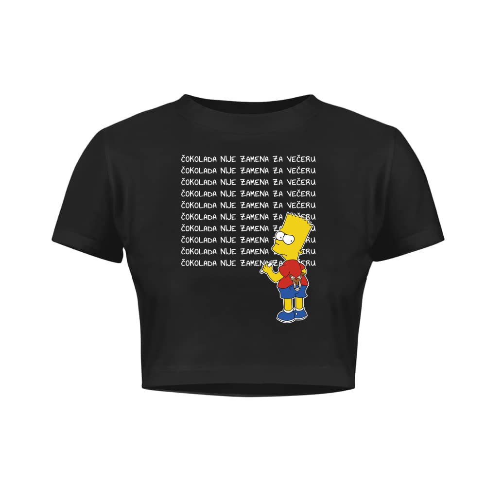 Bart Simpson piše na tabli
