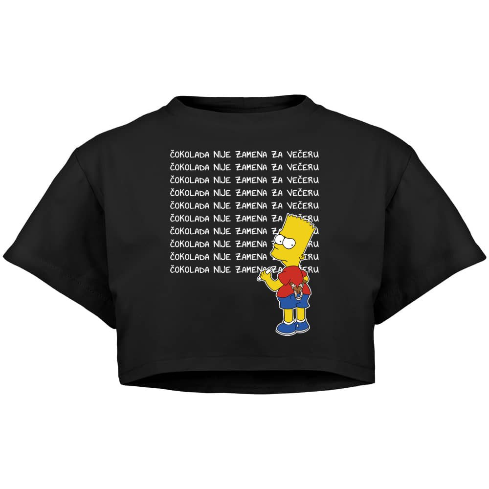 Bart Simpson piše na tabli