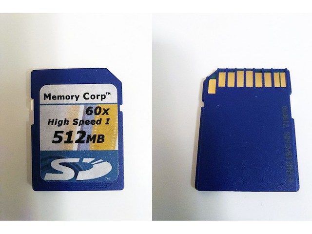 Memorijske kartice 512Mb i 16Mb