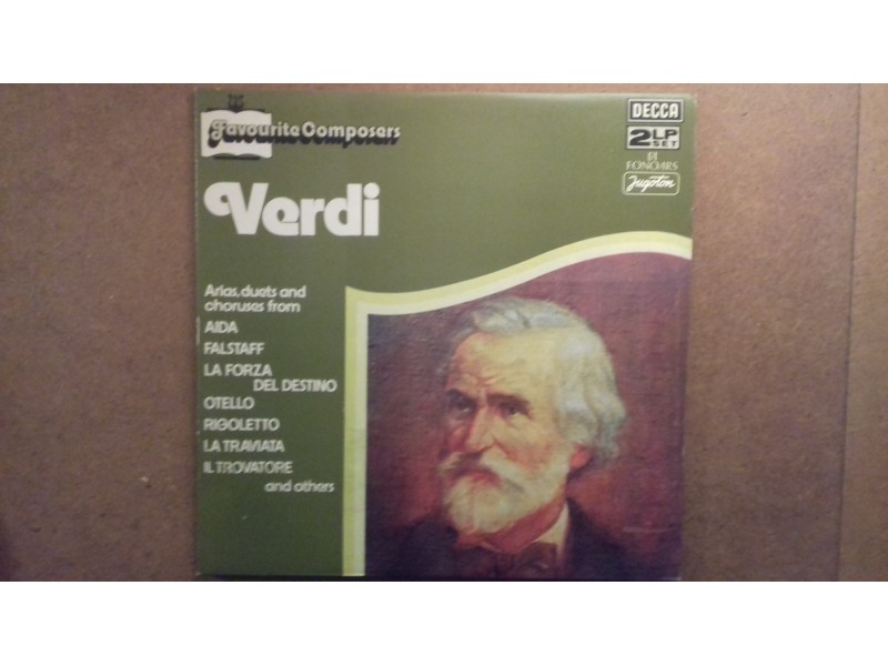 Verdi - Dvostruki LP - Arije, Dueti, Horovi