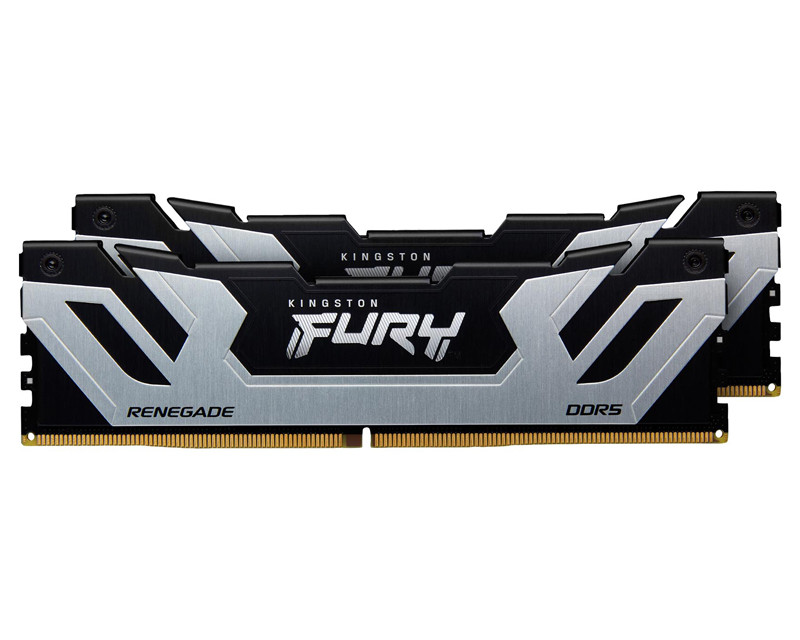 KINGSTON - CUDIMM DDR5 48GB (2x24GB kit) 8400MT/s KF584CU40RSK2-48 FURY Renegade Silver XMP