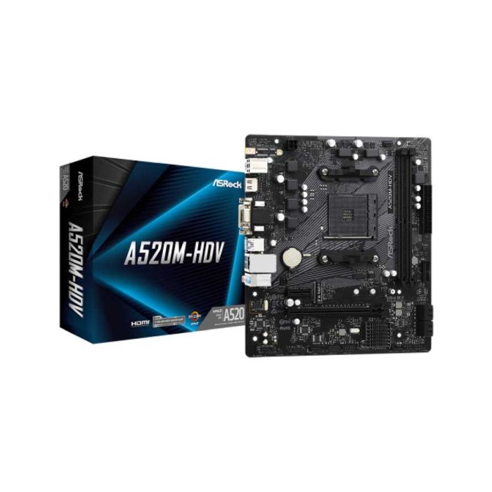 Matična ploča ASRock AM4 A520M-HDV 90-MXBE50-A0UAYZ