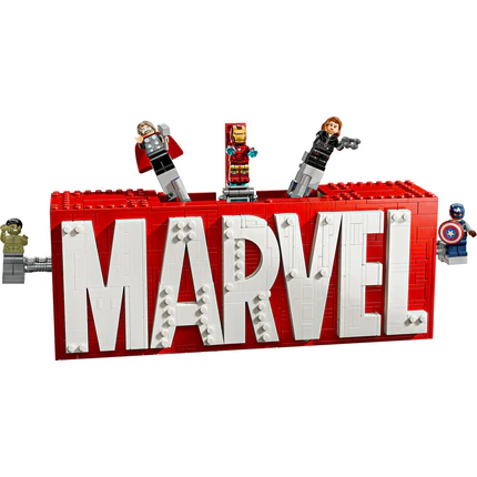 MARVEL logotip i mini-figure