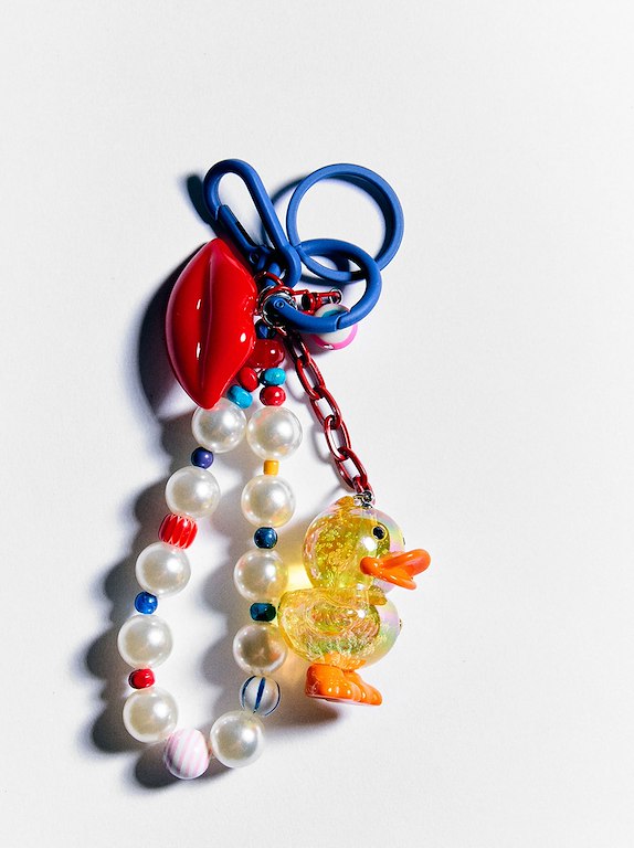 Duck Keychain Charm Holder