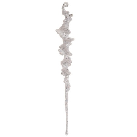 Dekordom novogodišnja dekoracija - hanging icicle 25cm 515266 - white - kmg ( 043360 )