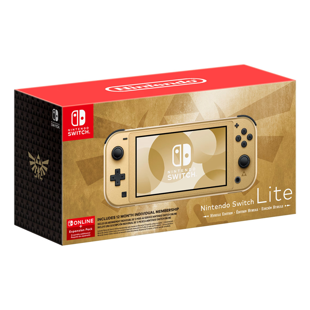 Nintendo Switch Lite Console Gold - The Legend of Zelda Hyrule Edition