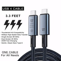 KABEL USB C - C 1m USB4 40Gbps 5A