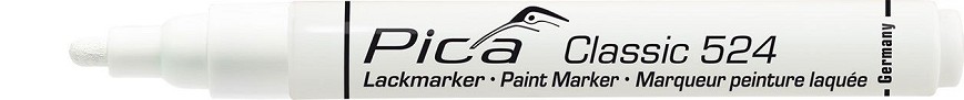 Pica industrijski beli marker 2-4mm Pica-Classic 524/52