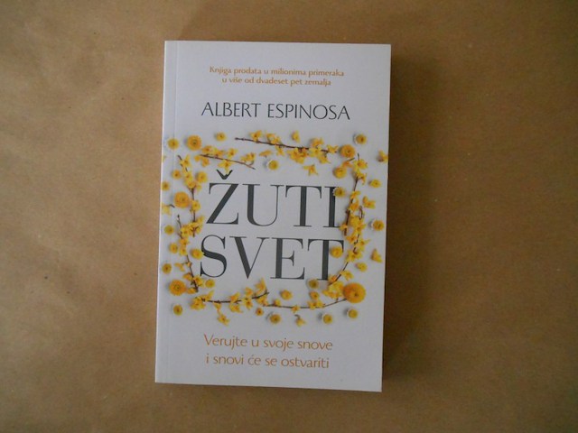 Albert Espinosa - Žuti svet