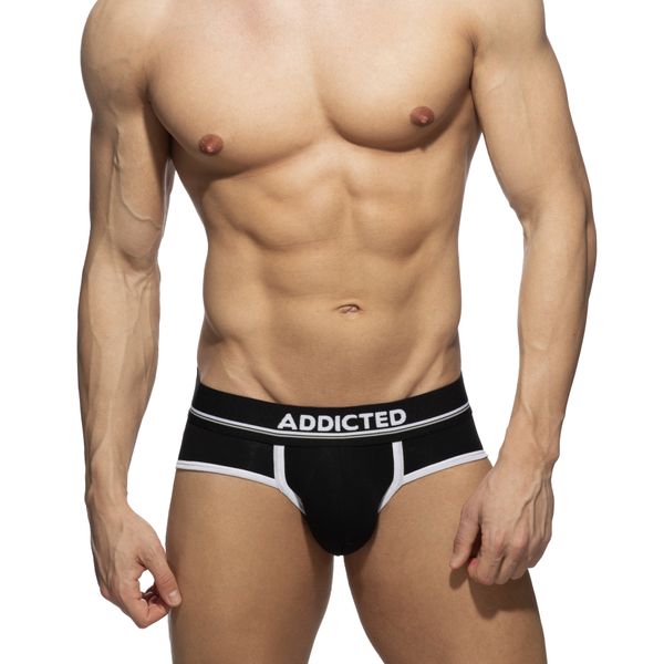 MEN'S ADDICTED BRIEFS - BLACK