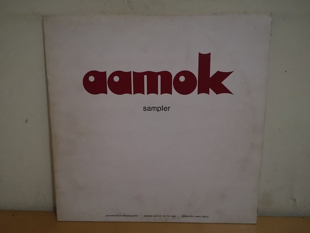 Various :Aamok Sampler