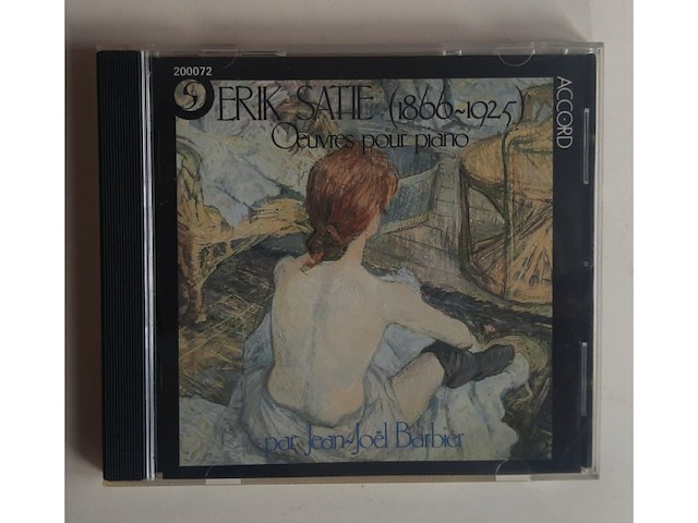 Erik Satie - Œuvres Pour Piano (CD) France VG+