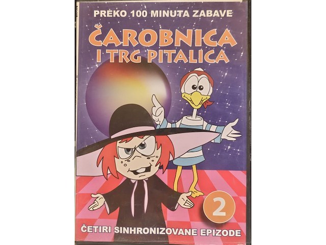 Čarobnica i trg pitalica 2 - DVD ,4 sinhronizovane