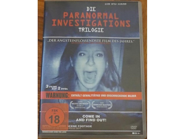 Paranormal Investigations Trilogy / 2 DVD