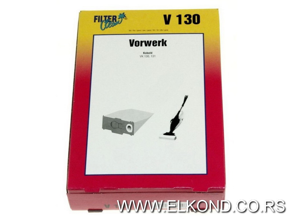 Papirna kesa usisivača VORWERK V130 set