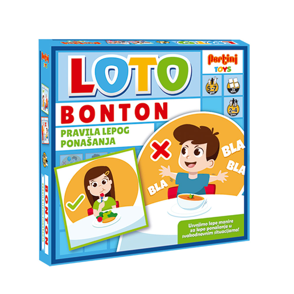 Igra lepog ponašanja Loto bonton 30847