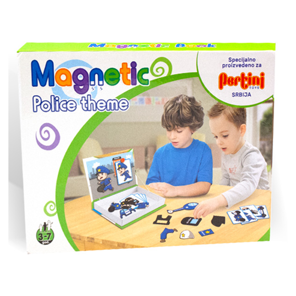 Magnetni set - policija 23364