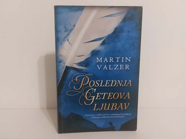 Poslednja Geteova ljubav  - Martin Valzer