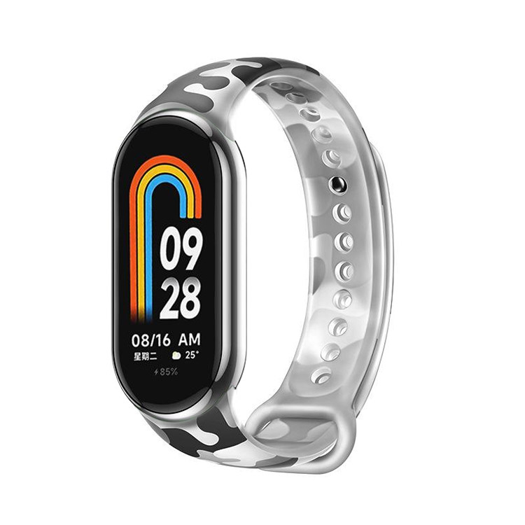 Narukvica za smart watch Xiaomi Mi Band M8/M9 army siva