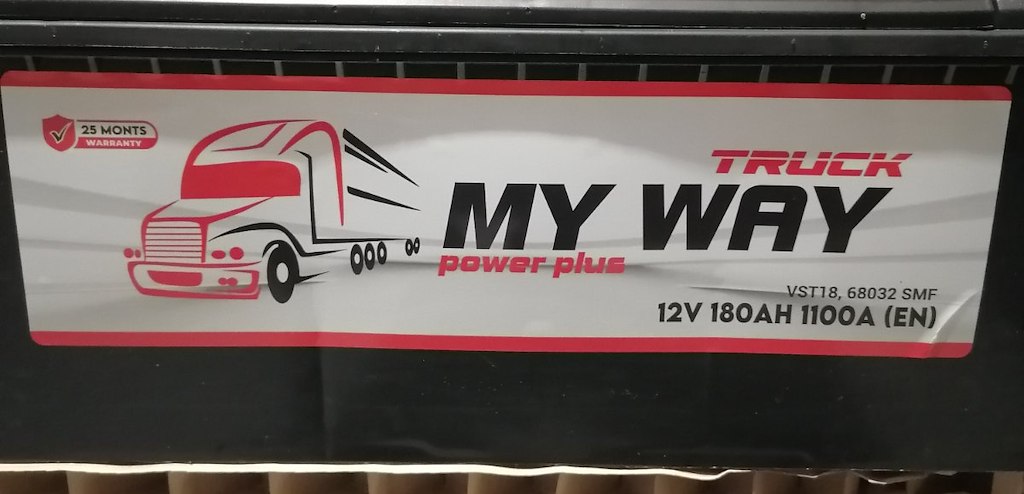 MY WAY - Akumulatori POWER PLUS TRUCK12V 180AH L+ 1100A