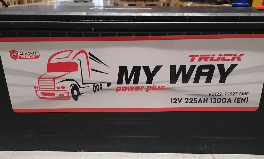 MY WAY - Akumulatori POWER PLUS TRUCK12V 225AH L+ 1300A