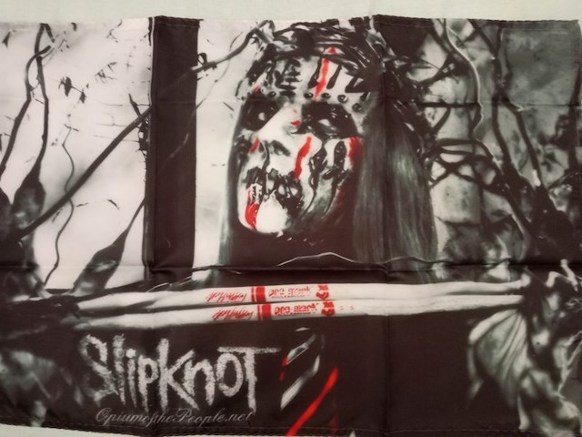 Slipknot zastava 91x40 novo