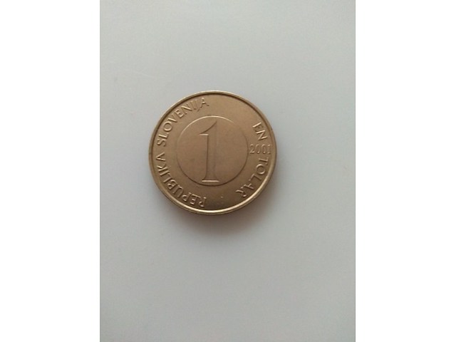 1 tolar Slovenija, 2001.