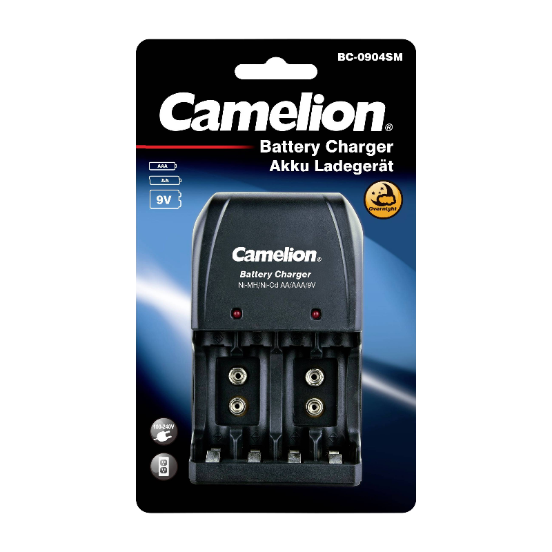 CAMELION Punjač za baterije Cameilon BC-0904 SM crni AA/AAA/9V