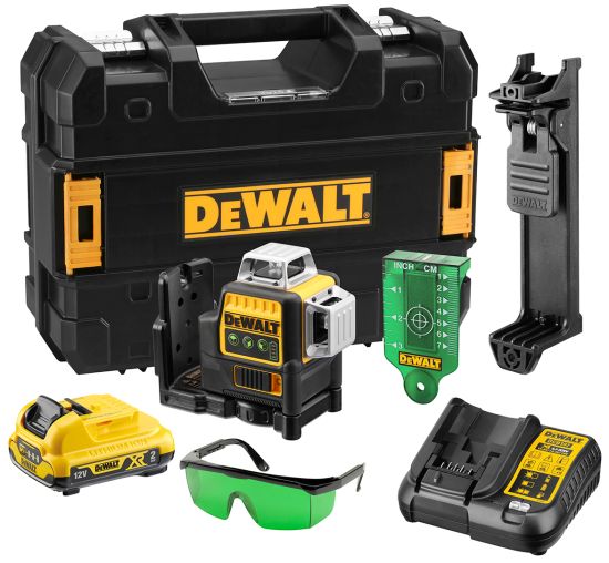 DeWalt linijski laser - zeleni zrak DCE089D1G