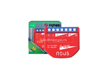 NOUS B2Z clever Tuya Zigbee mini consumption meter kapcsolórelé modul