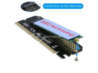 ZA MATIČNE PLOČE NVME M.2 ADAPTER +USB FLASH 8GB Garancija 12 meseci