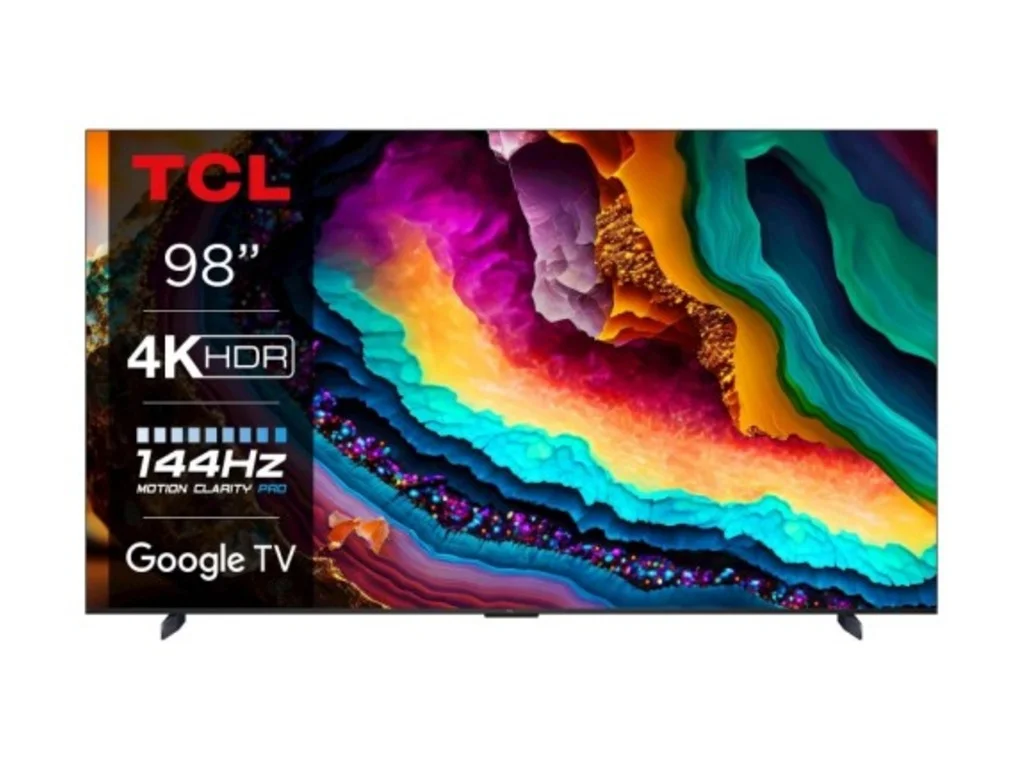 Televizor TCL 98P745/LED/98″/4K HDR/144Hz/Google TV/crna