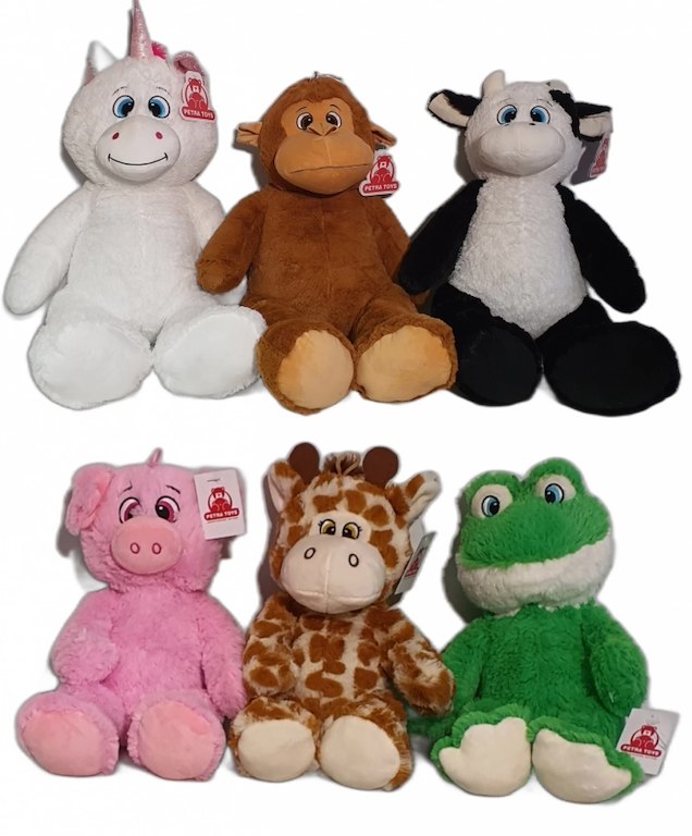 PLISANE ZIVOTINJE FUNNY ANIMALS 30CM 6ASS 23P05/30