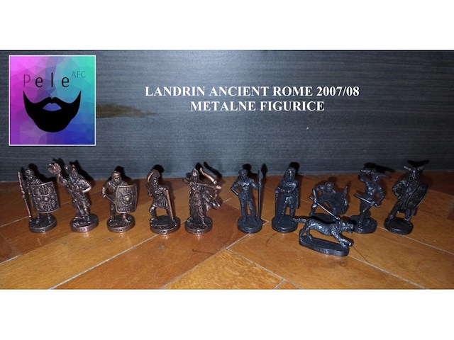 Kinder / Landrin Ancient Rome metalne figurice