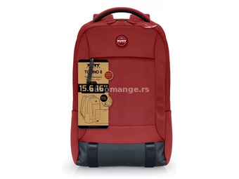 PORT TORINO II Notebook backpak 16" red