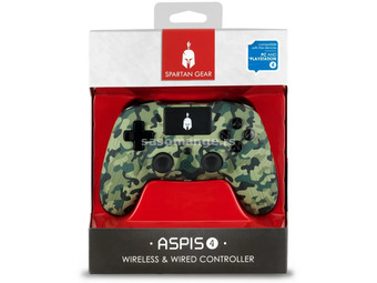 SPARTAN GEAR Aspis 4 Wireless controller Camo (PS4)