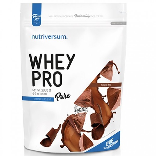 NUTRIVERSUM Whey Pro 2000gr čokolada